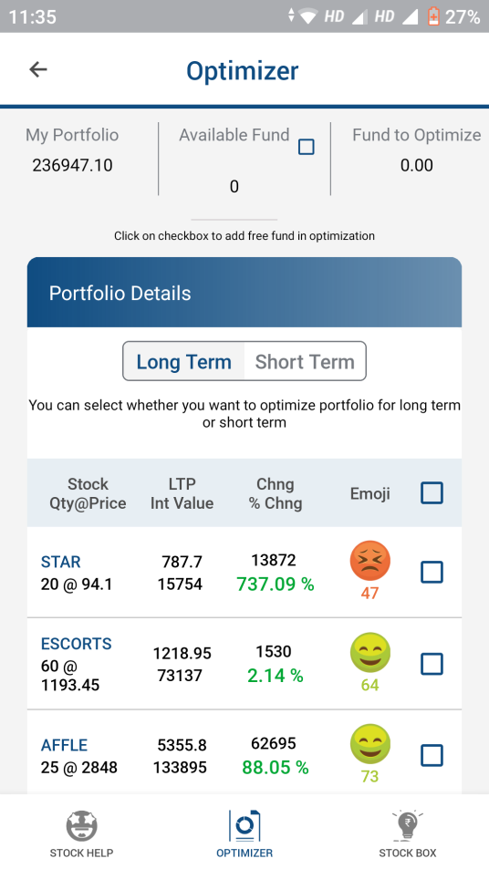 Stocks Emoji - Stock Research & Analysis | Screener | Portfolio Optimizer