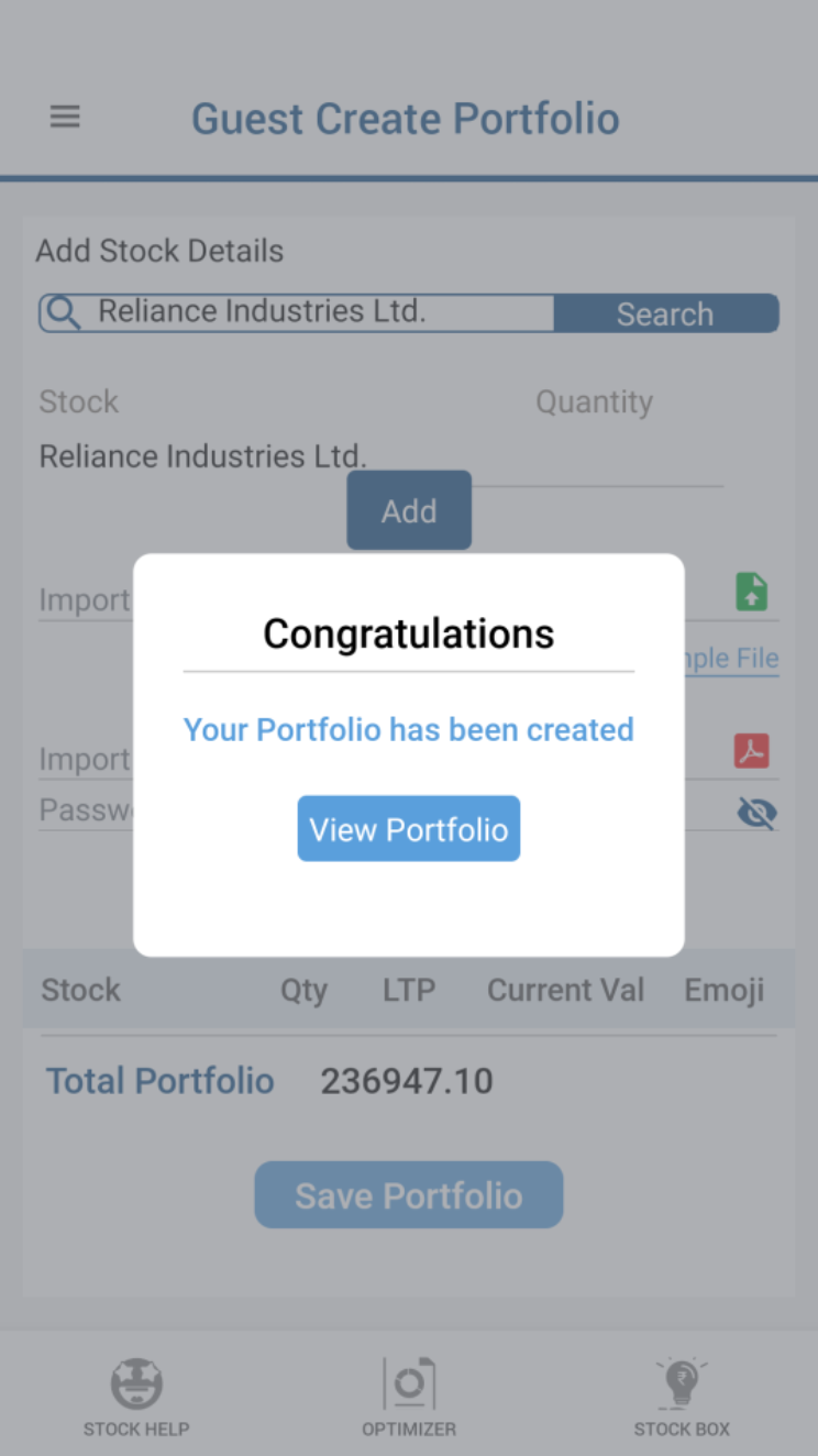 Stocks Emoji - Stock Research & Analysis | Screener | Portfolio Optimizer