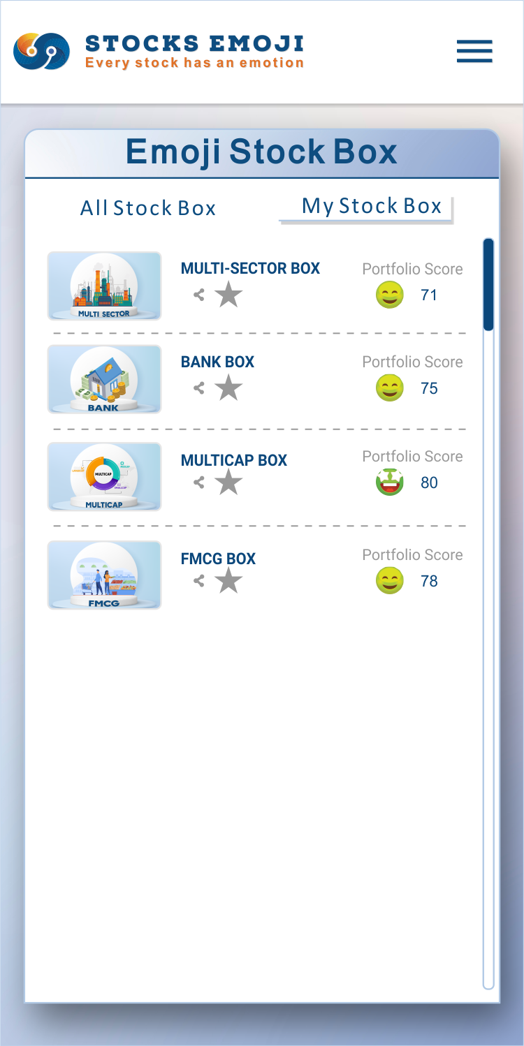 Stocks Emoji - Stock Research & Analysis | Screener | Portfolio Optimizer