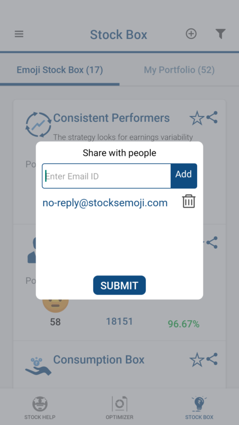 Stocks Emoji - Stock Research & Analysis | Screener | Portfolio Optimizer